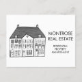 Property Management Custom Real Estate Marketing Postcard | Zazzle