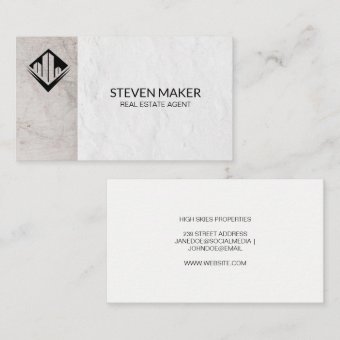 Property Management | Realtor Agent | Classic Business Card | Zazzle