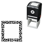 Property of leopard print fur skin animal chic self-inking stamp | Zazzle