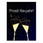 "Prosit Neujahr" Vintage German Postcard | Zazzle.com