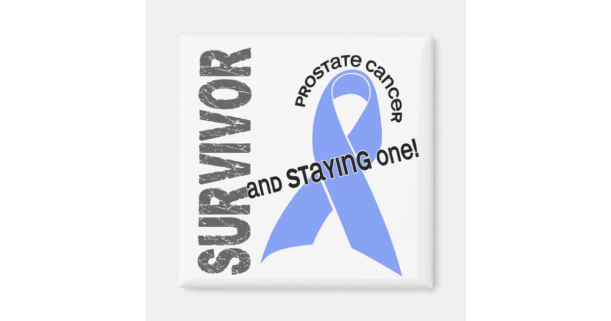 Prostate Cancer Survivor 1 Magnet | Zazzle