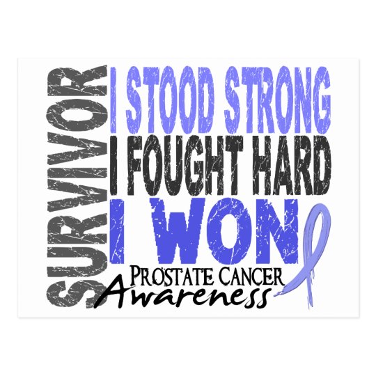 Prostate Cancer Survivor 4 Postcard | Zazzle.com