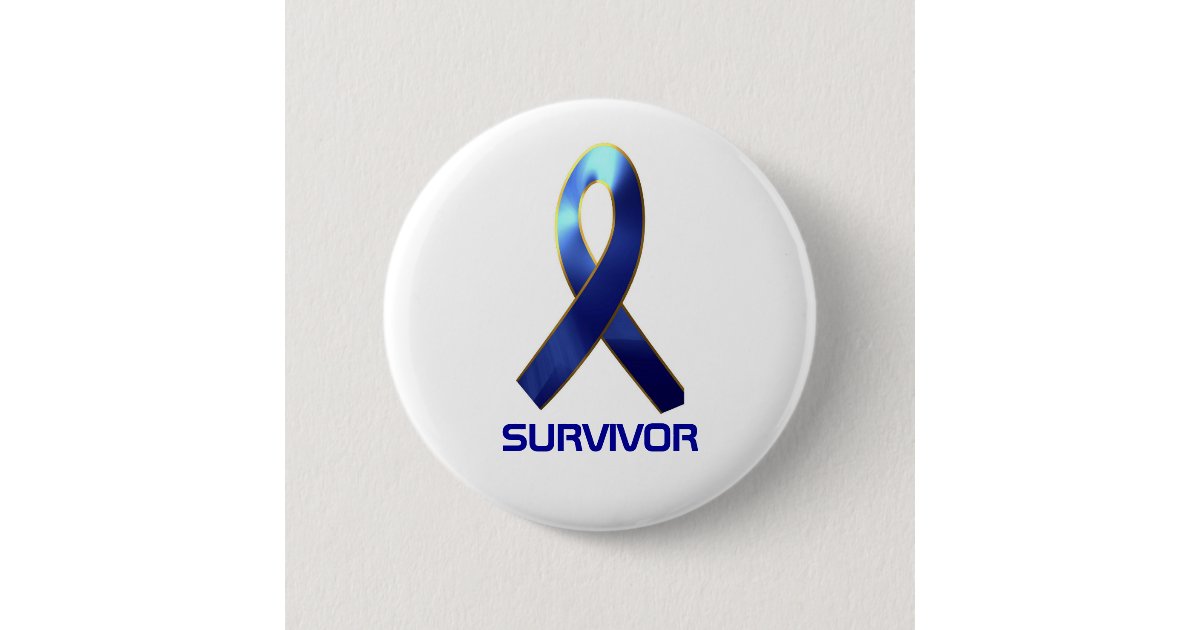 PROSTATE CANCER SURVIVOR BUTTON | Zazzle