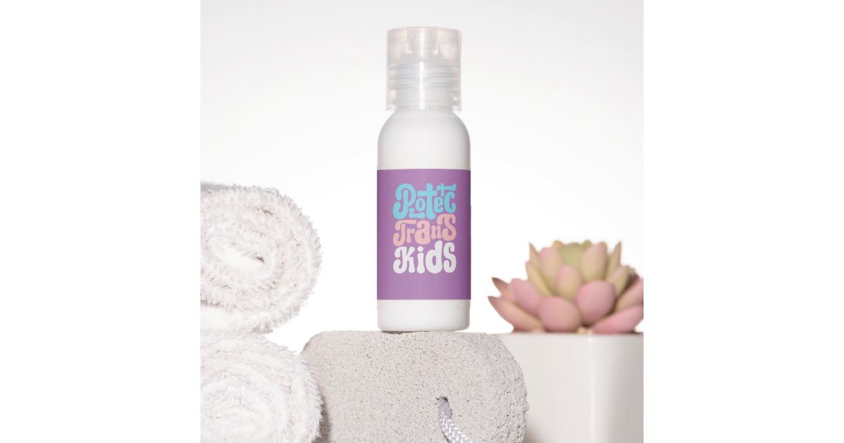 Protect Trans Kids Hand Lotion | Zazzle