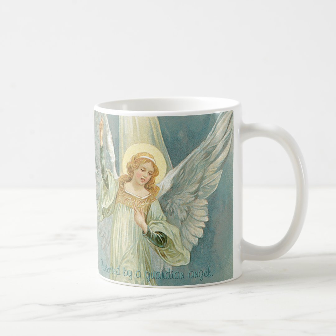 Protected by a Guardian Angel Coffee Mug | Zazzle