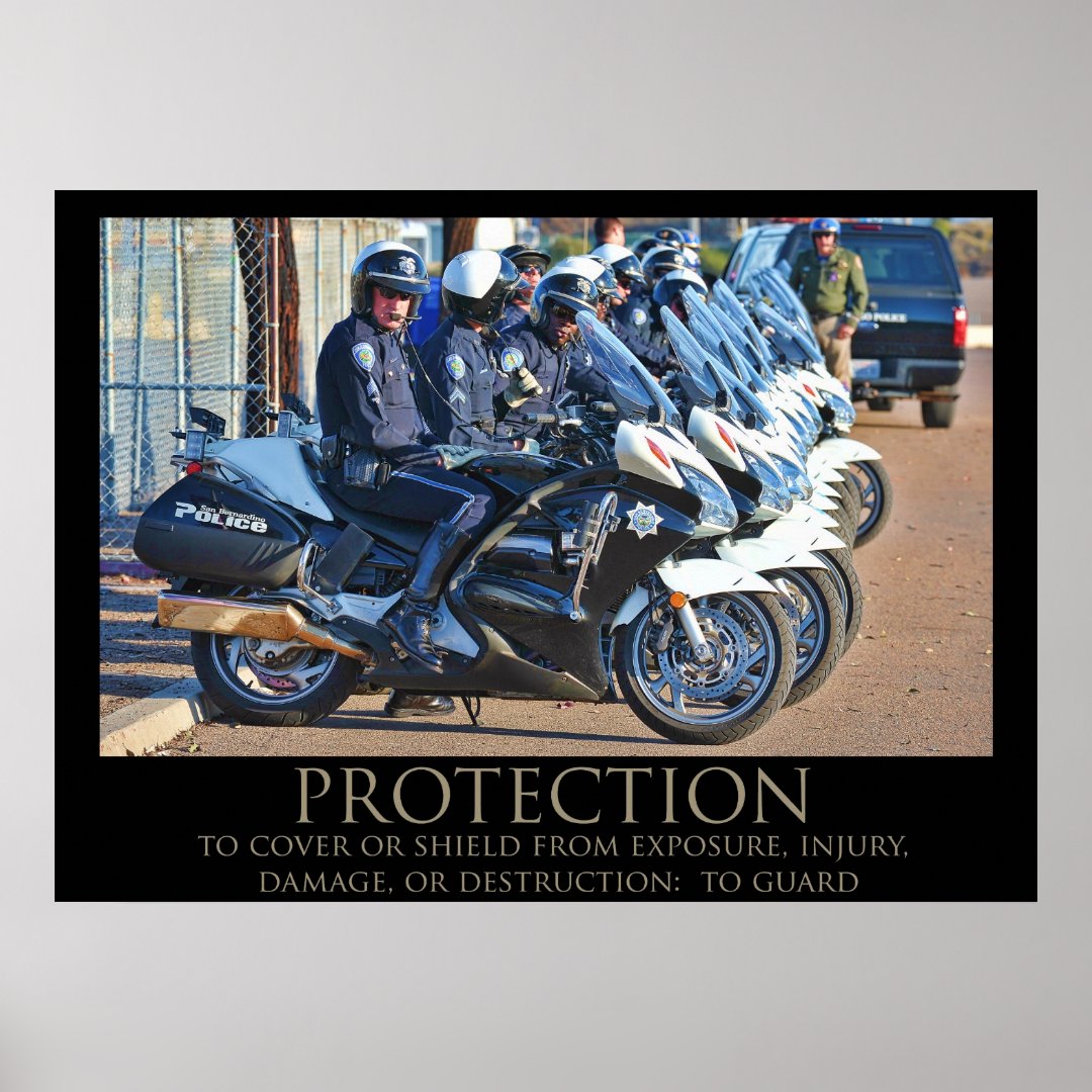 Protection Poster | Zazzle