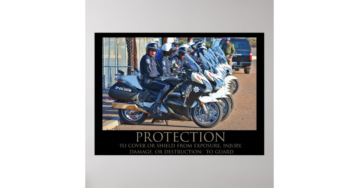 Protection Poster | Zazzle