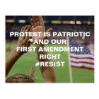 White House Pink Slip for Trump Resistance Postcard | Zazzle.com