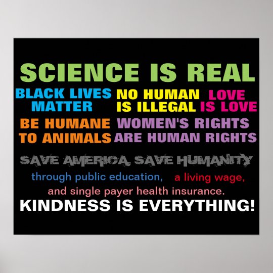 Protest March poster Human Rights | Zazzle.com