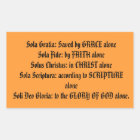 5 Solas Classic Round Sticker | Zazzle.com