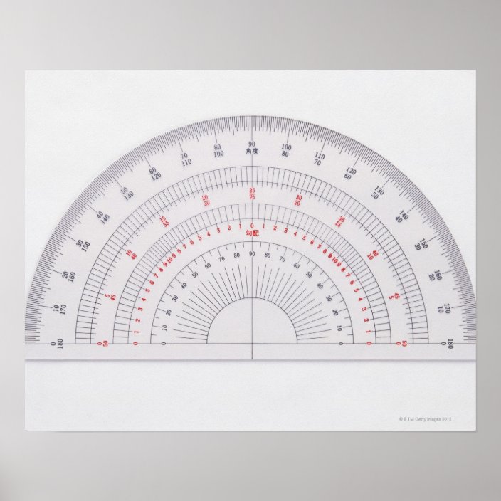 Protractor Poster | Zazzle.com