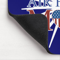 Proud Air Force Mom Mouse Pad | Zazzle