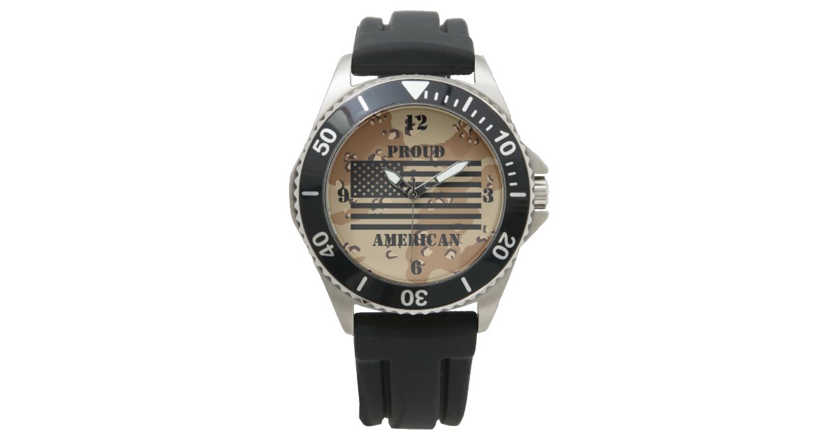 Proud American Watch | Zazzle