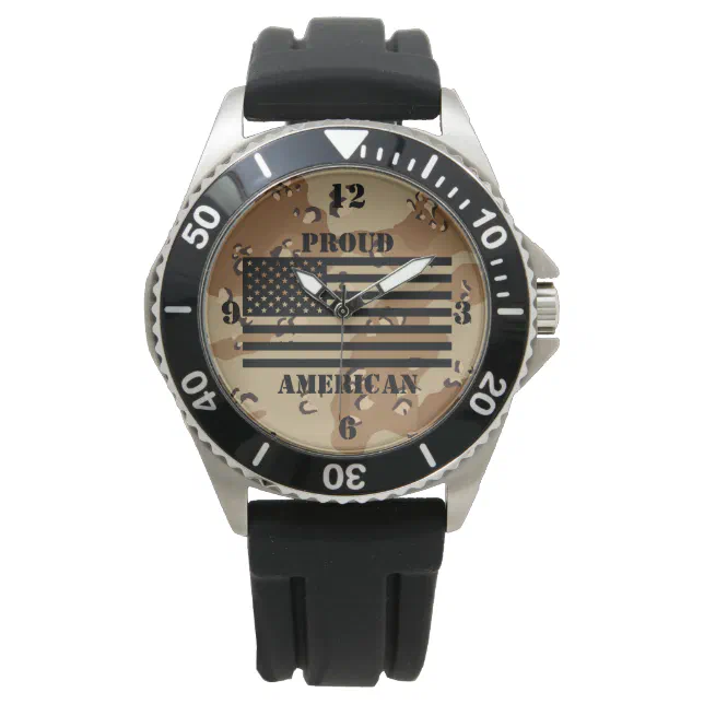 Proud American Watch | Zazzle