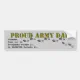 Proud army DAD Bumper Sticker | Zazzle