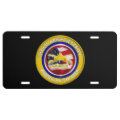 Proud Army Veteran Armor Soldier License Plate | Zazzle