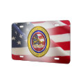 Proud Army Veteran Cavalry Soldier License Plate | Zazzle