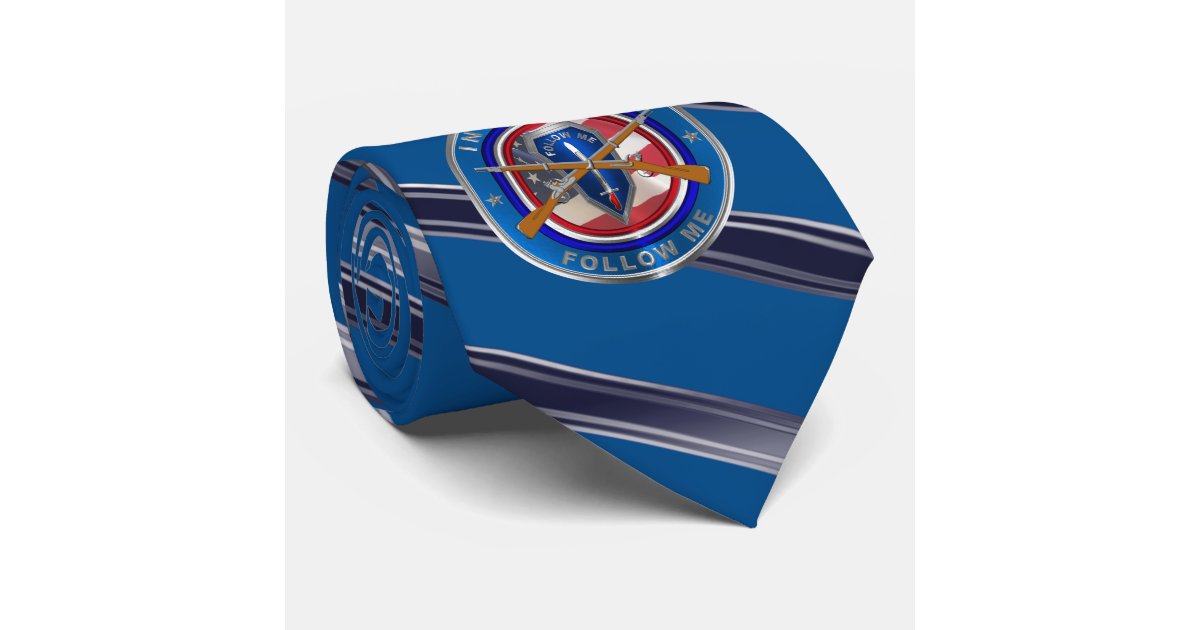 Proud Army Veteran Infantry Neck Tie | Zazzle