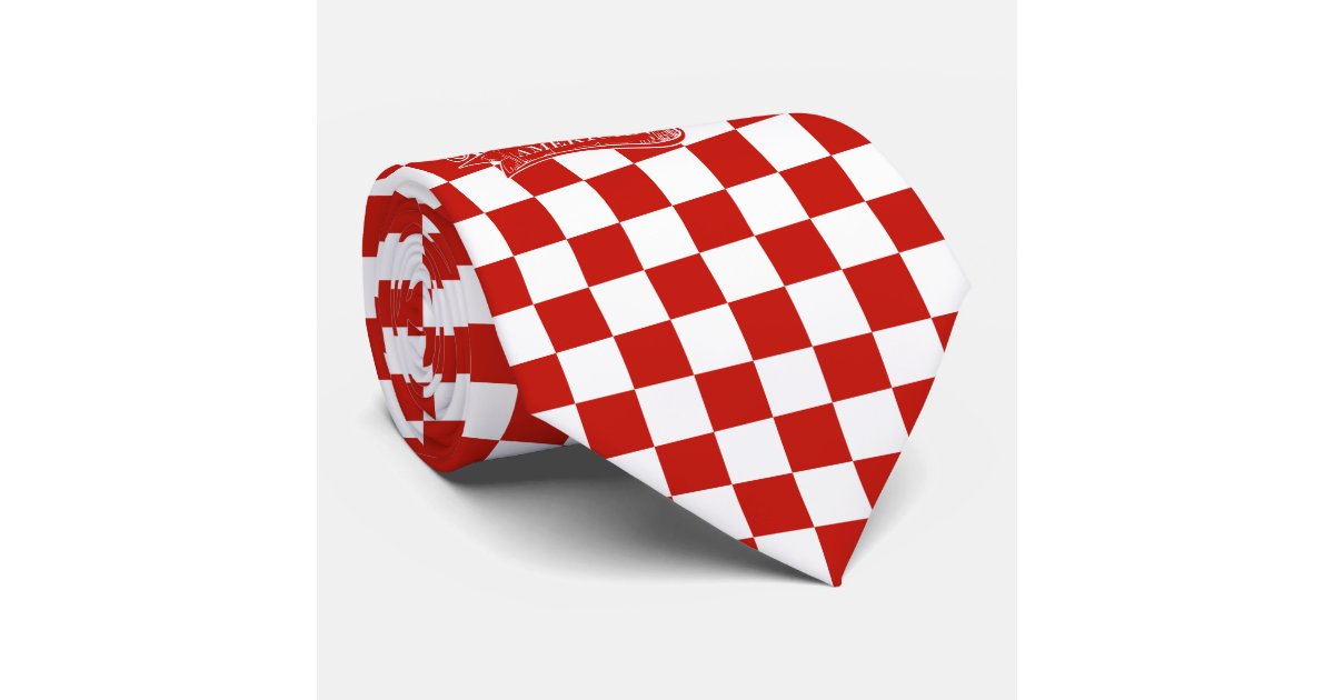Proud Croatian American Tie | Zazzle