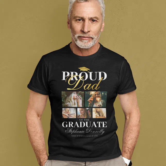Proud Dad of the Graduate T-Shirt | Zazzle