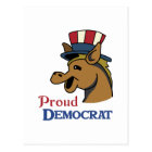 Democratic Donkey Postcard | Zazzle.com