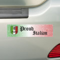 Proud Italian Bumper Sticker | Zazzle
