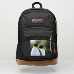 Proud King penguins photo JanSport Backpack | Zazzle