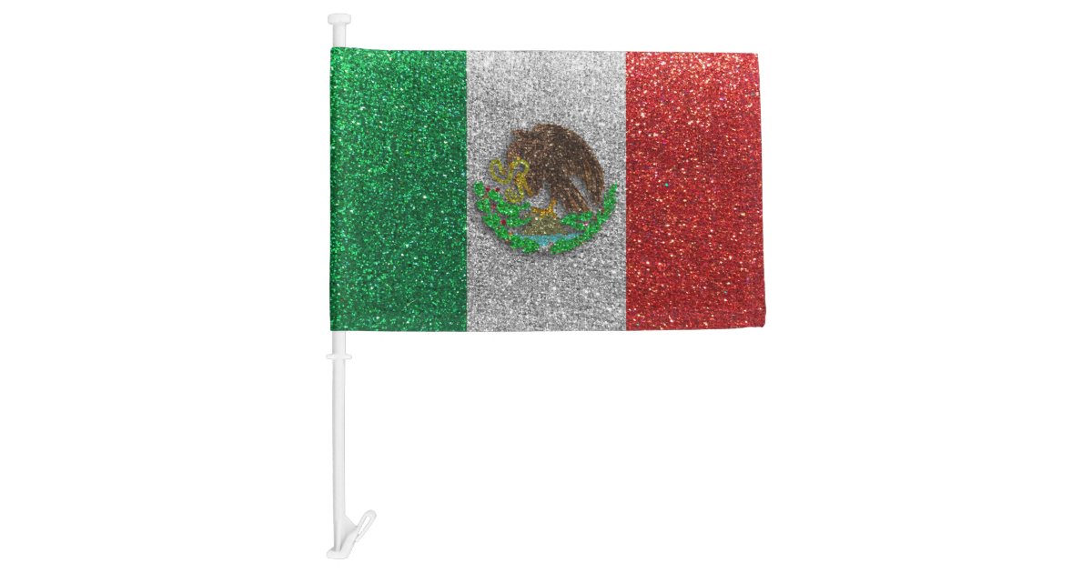 Proud Latinx Immigrant Mexico Mexican Flag Glitter | Zazzle