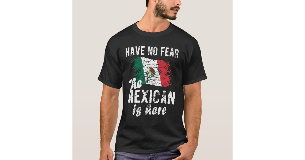 Proud Mexican Heritage Mexico Roots Mexican Flag T-Shirt | Zazzle
