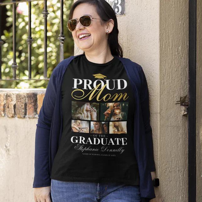Proud Mom of the Graduate T-Shirt | Zazzle