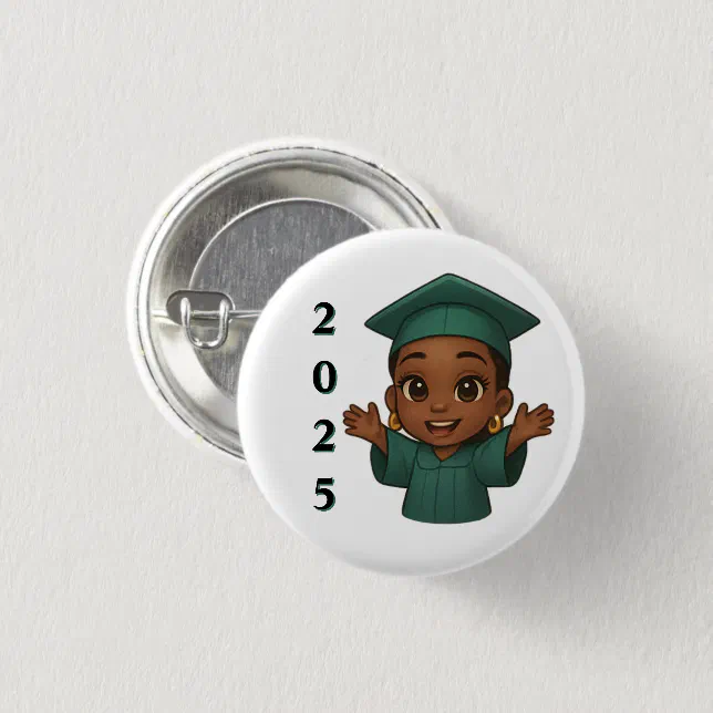Proud Moment Congratulations 2025 Graduate Button | Zazzle