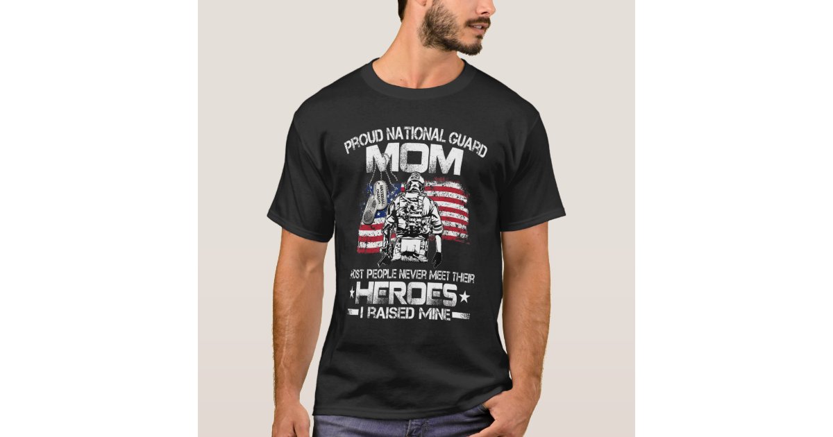 Proud National Guard Mom National Guard Graduation T-Shirt | Zazzle