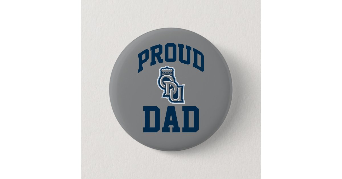 Proud ODU Dad Pinback Button | Zazzle