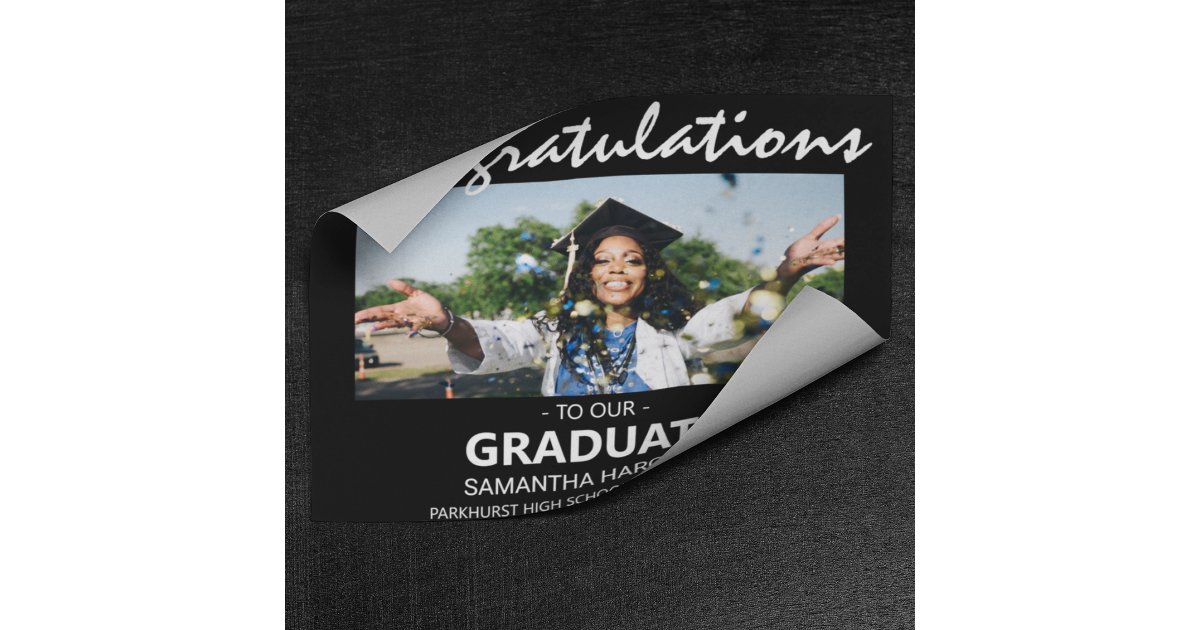 Proud Parent Of The Graduate | Photo Poster | Zazzle