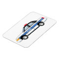 Proud Police Car Magnet | Zazzle