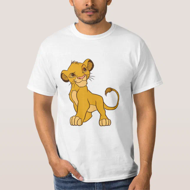 Proud Simba Disney T-Shirt | Zazzle