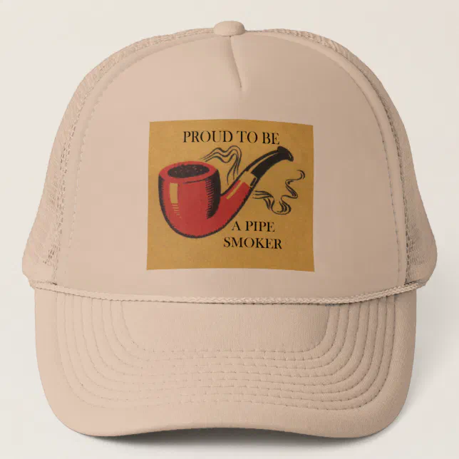Proud to be a pipesmoker cap | Zazzle