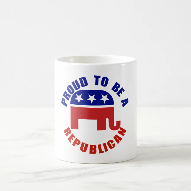 Proud To Be A Republican Original Coffee Mug | Zazzle