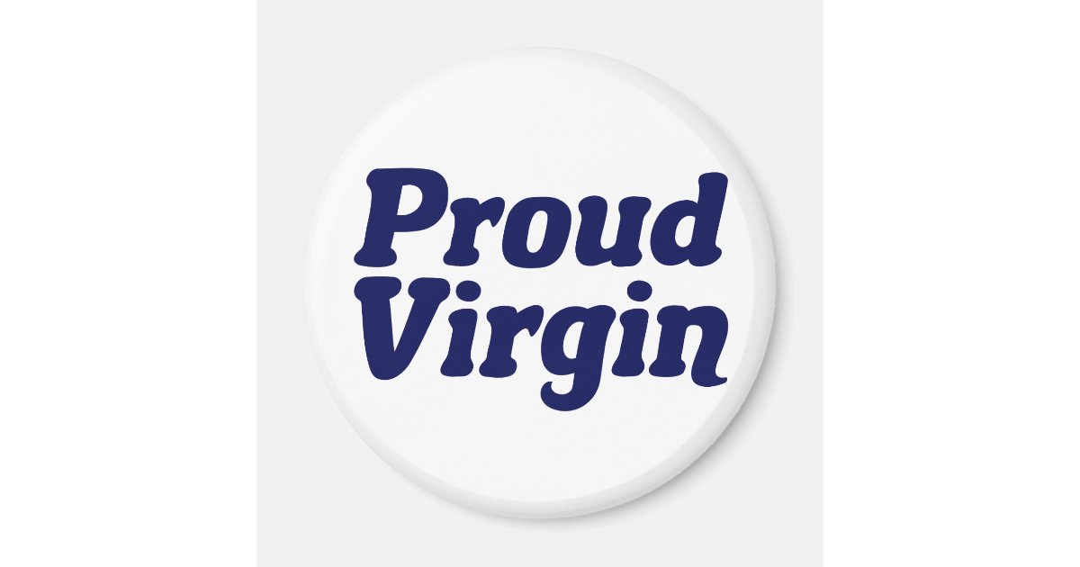 Proud Virgin Christian Abstinence Magnet | Zazzle