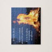 Proverbs 19:11 Wisdom to Overlook Offense Jigsaw Puzzle | Zazzle