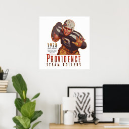 Providence Steam Rollers Poster | Zazzle