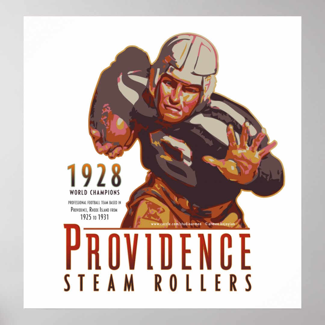 Providence Steam Rollers Poster | Zazzle