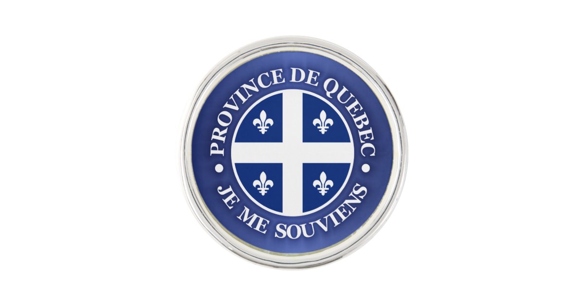 Province de Quebec Pin | Zazzle