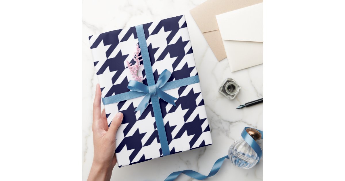 Prussian Blue Moods Wrapping Paper | Zazzle