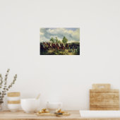 Prussian cavalry on expedition poster | Zazzle