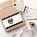 Prussian Flag Rectangular Sticker | Zazzle