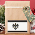 Prussian Flag Rectangular Sticker | Zazzle