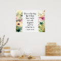 Psalm 118:24 This is the Day the Lord Made Bible Poster | Zazzle