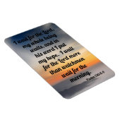 Psalm 130:5-6 magnet | Zazzle