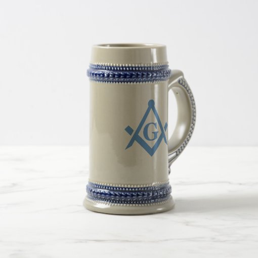 Psalm 133 Masonic Stein | Zazzle